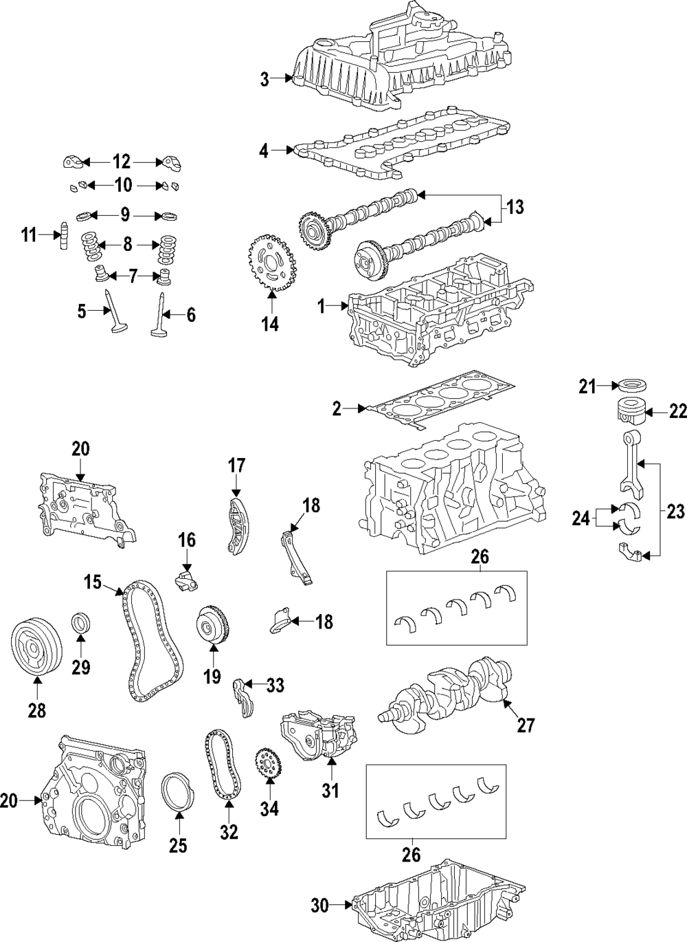 2017-2019 GM Fuel Injection Pump Driven Sprocket 55596894 | Shop Matick ...