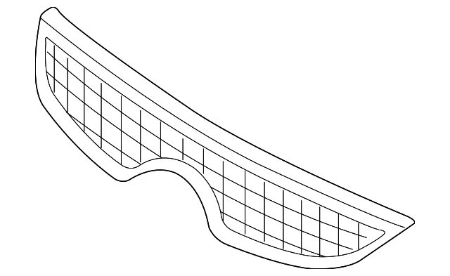 Hyundai - 86361-3J000 - Grille - 2007-2011 Hyundai Veracruz | OEM ...