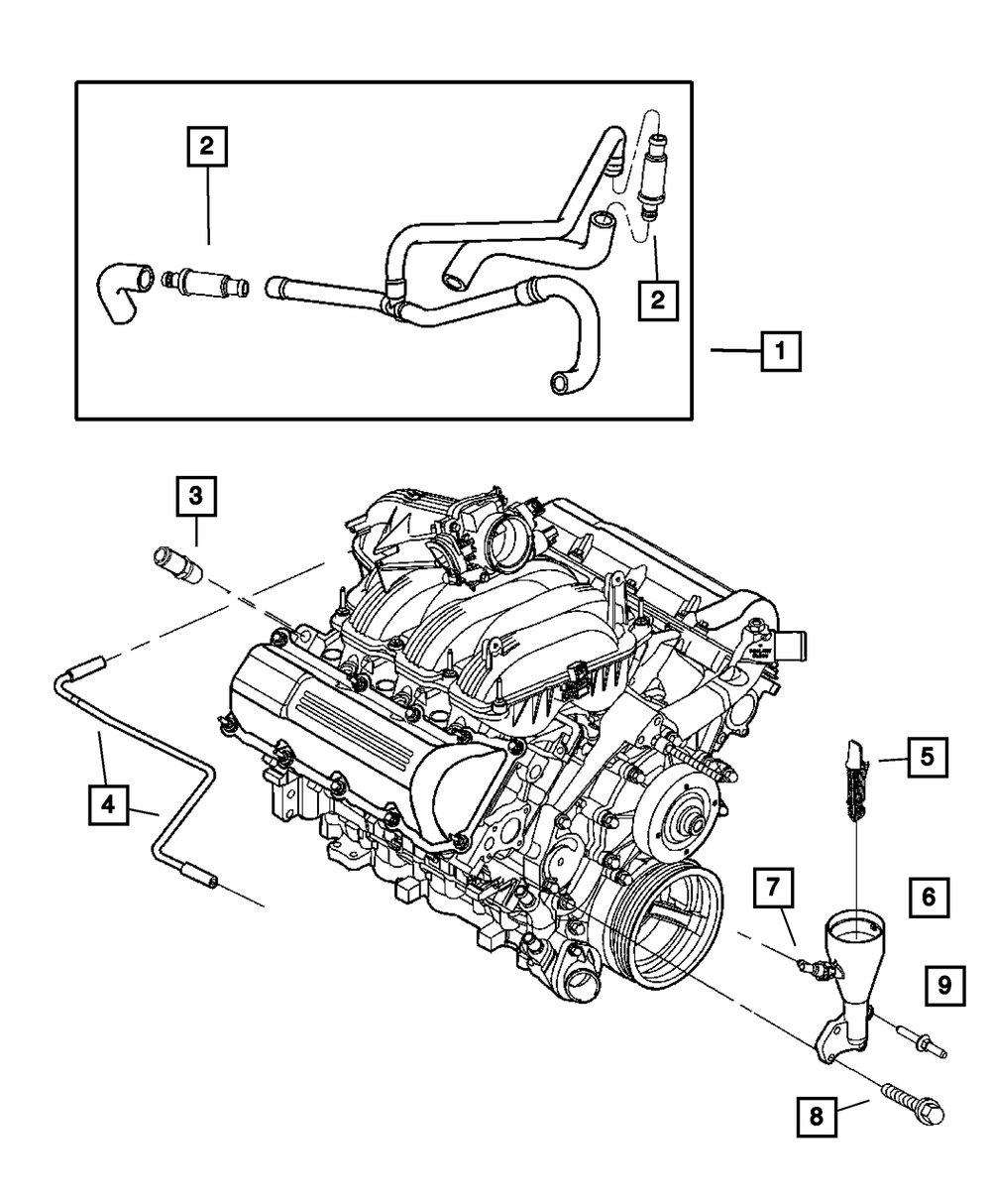 53013723AC - Cylinder Head To Air Cleaner Hose The Official Mopar eStore