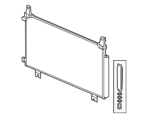 2017-2022 Honda CR-V Condenser 80100-TLA-A01 | Honda Factory Parts