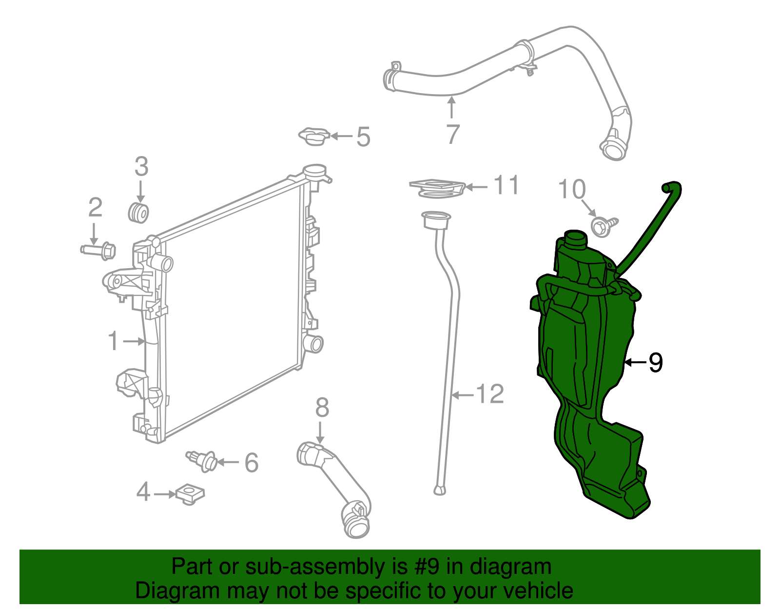 2009-2024 Mopar Bottle 68050749AA | Mopar Parts Canada