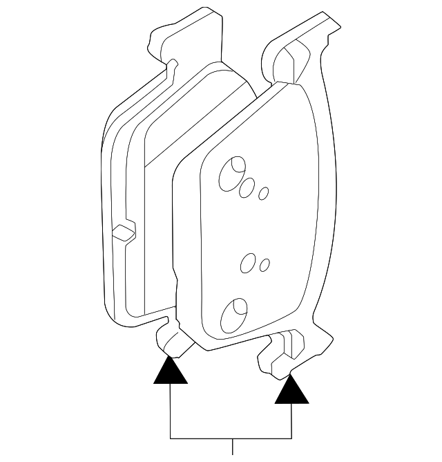 2022 Audi Brake Pads 5WA-698-151-N | Audi USA Parts