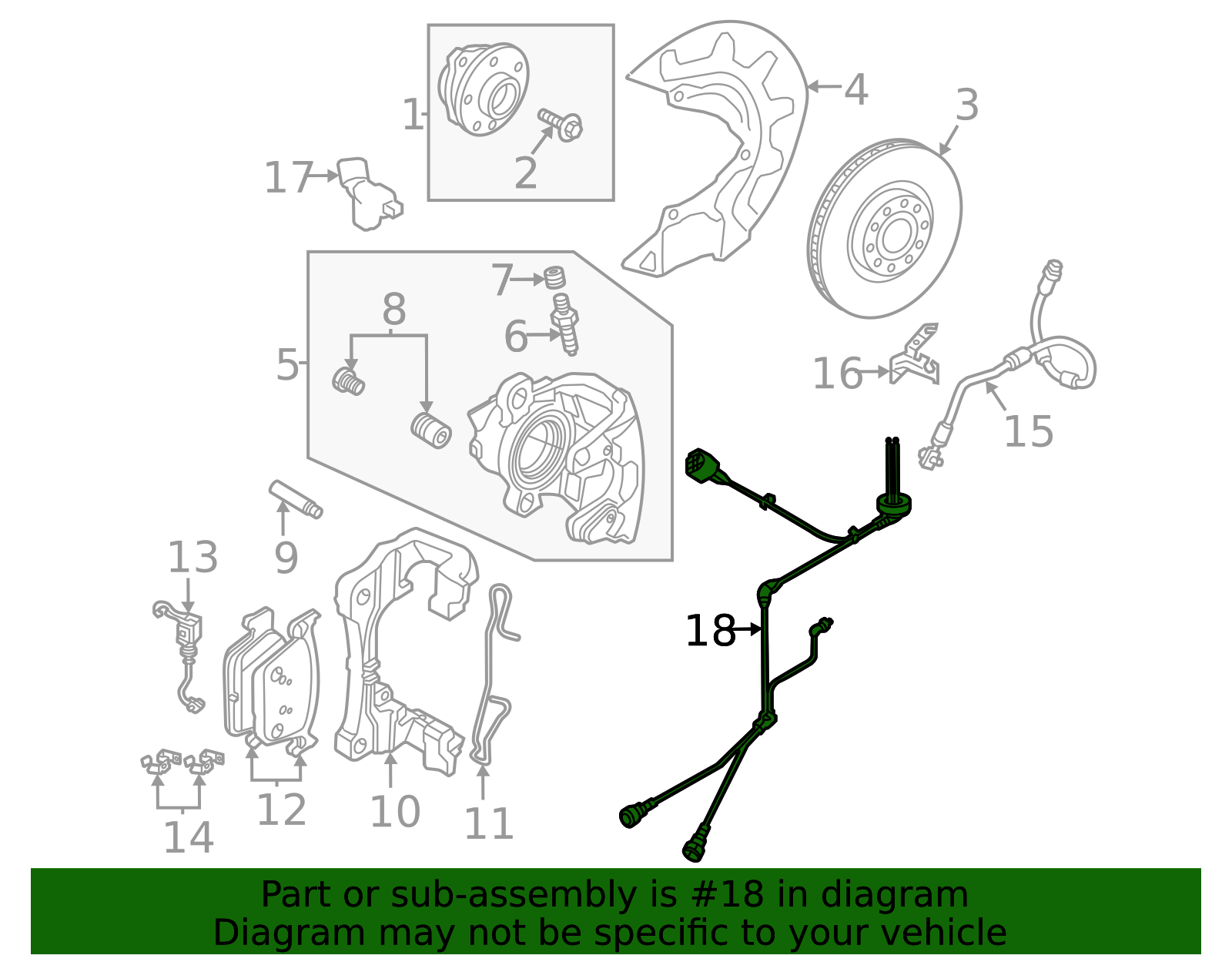 5WA-927-903-C - High-Quality ABS Wheel Speed Sensor Wiring Harness for ...