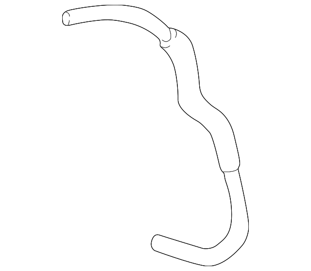 1997-2000 Toyota RAV4 1997-2000 Toyota RAV4 - Reservoir Hose 44348 ...