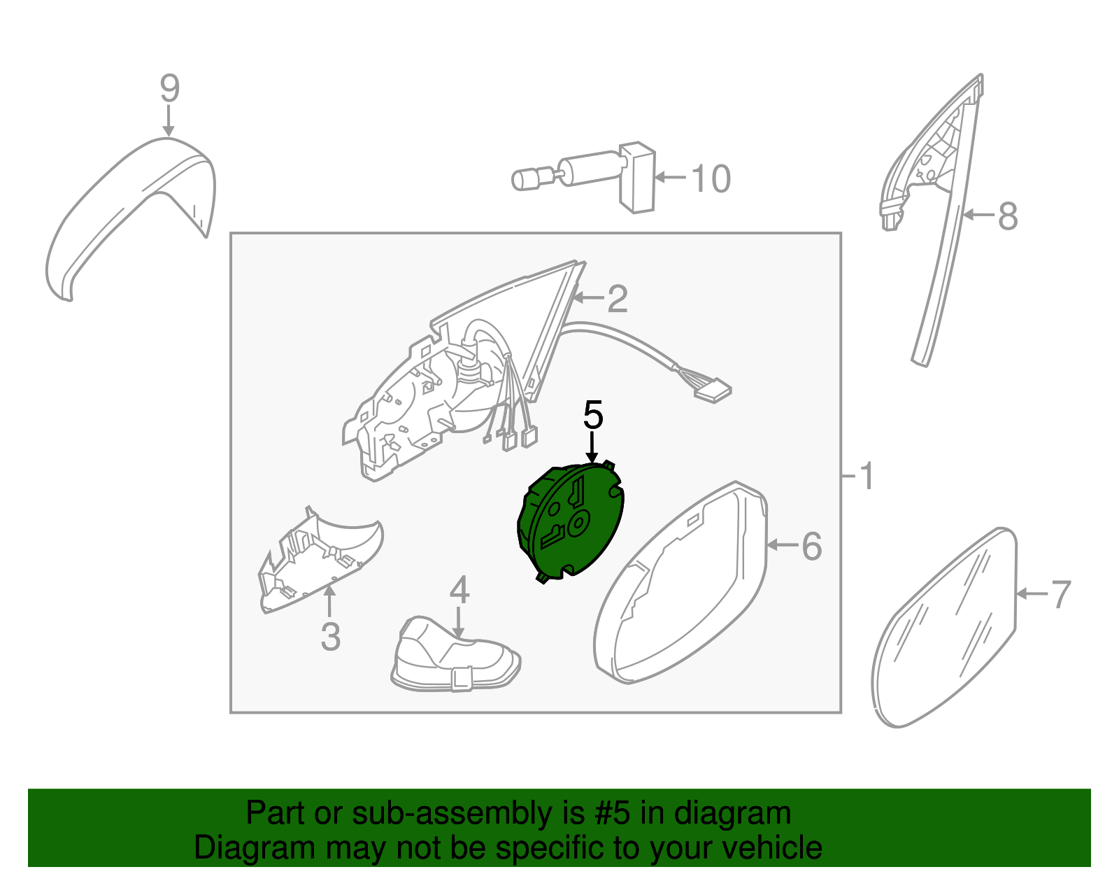 3D0-959-578-C - Adjust Motor 2004-2022 Volkswagen | Volkswagen Parts ...