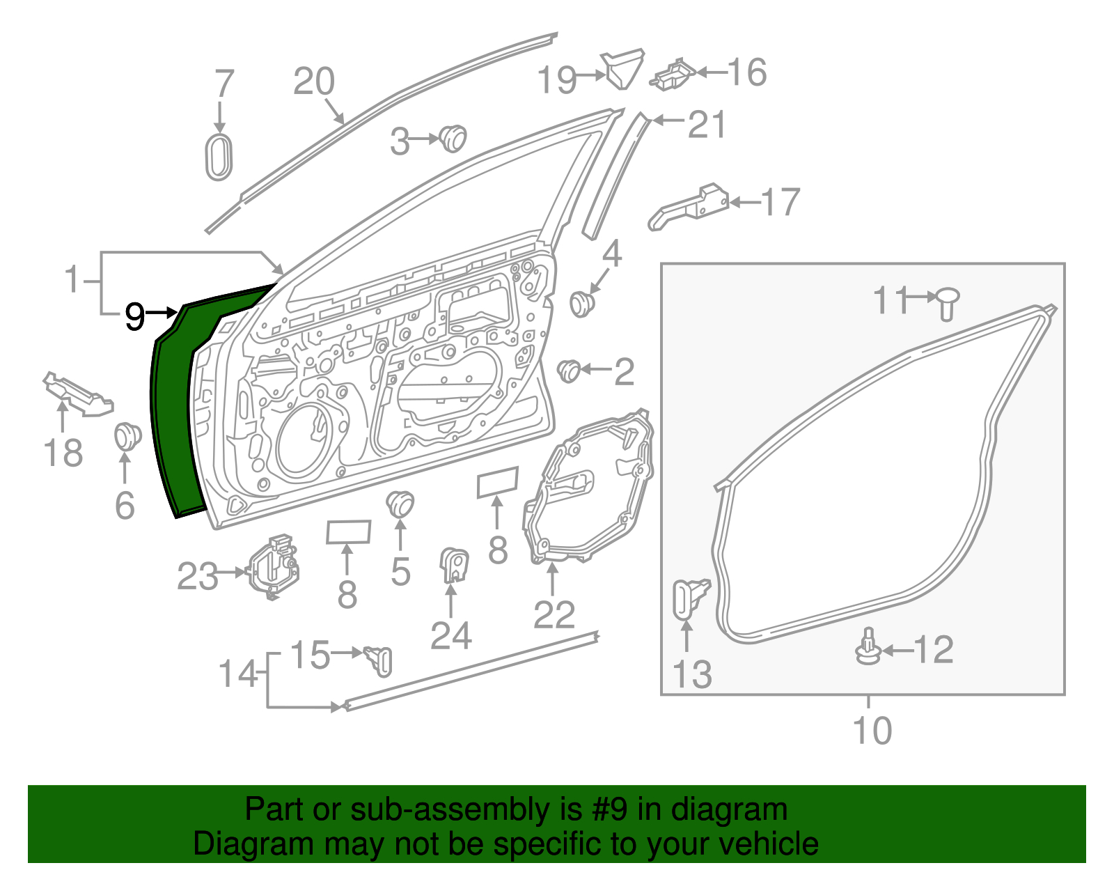 67111-06200 - Outer Panel - 2018-2025 Toyota Camry | OEM Genuine Toyota ...