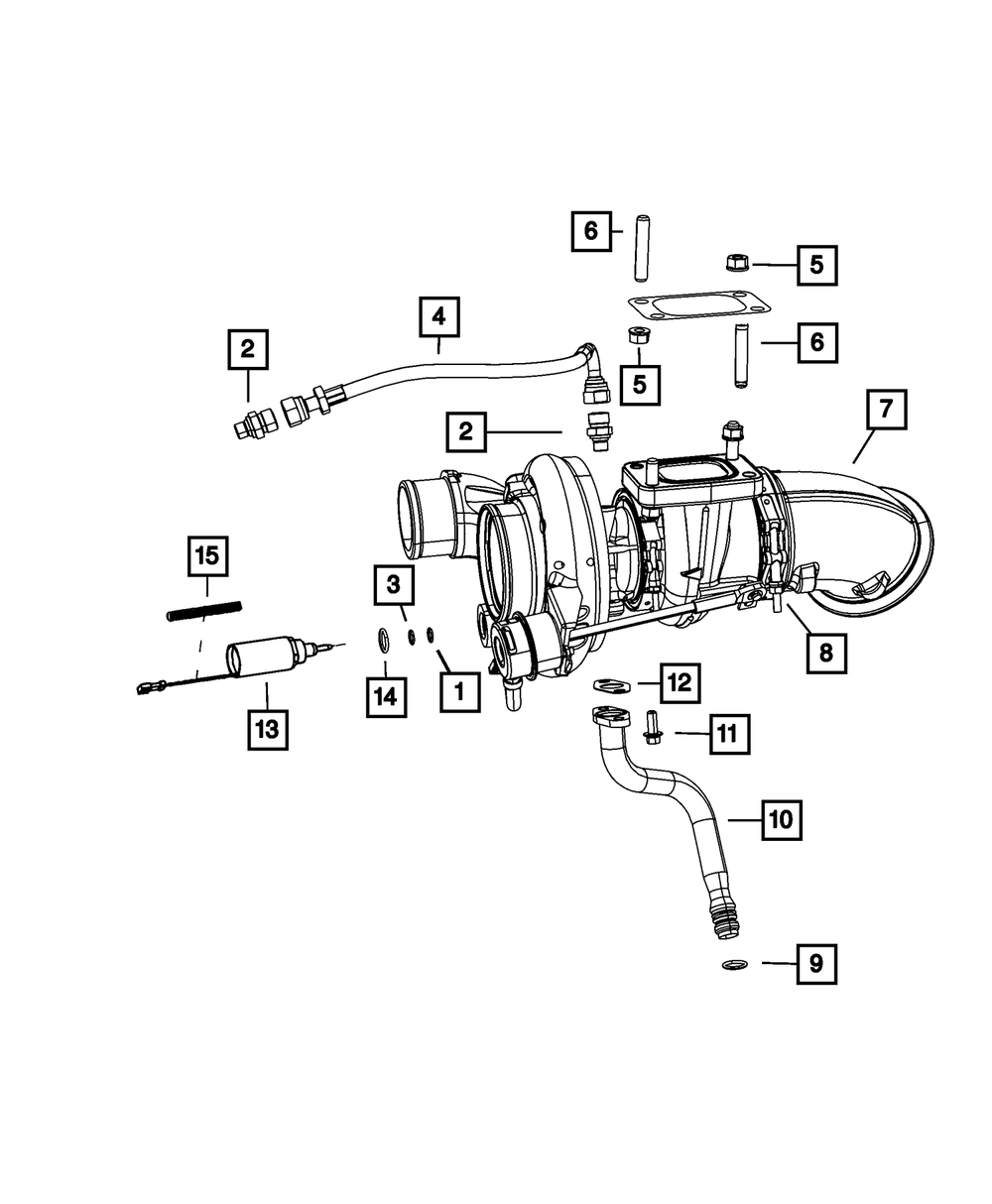 5159965AA - Turbo Clamp 2003-2009 Dodge | The Official Mopar eStore