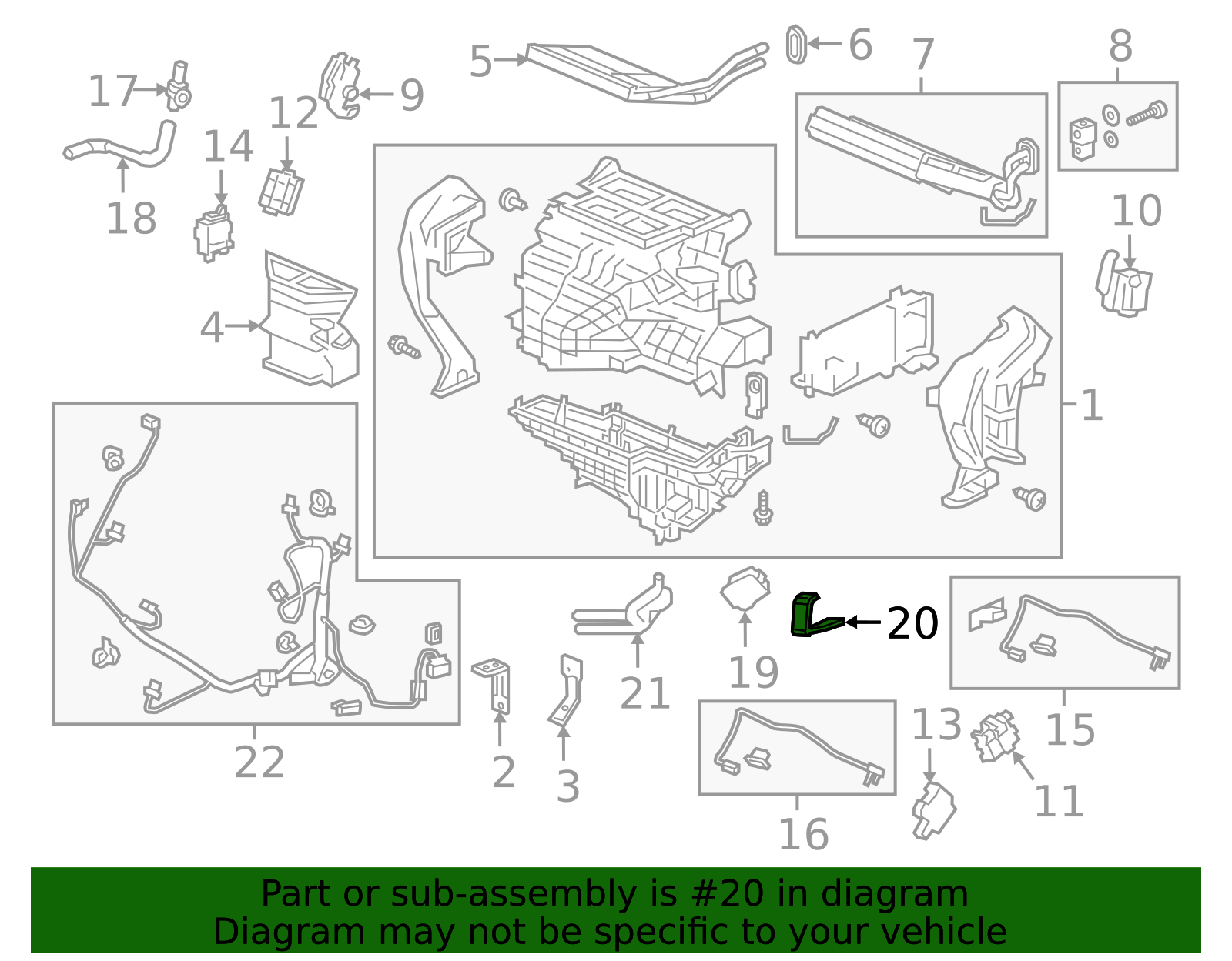 79339-THR-A00 - Resistor Support 2018-2024 Honda Odyssey | Honda Parts ...