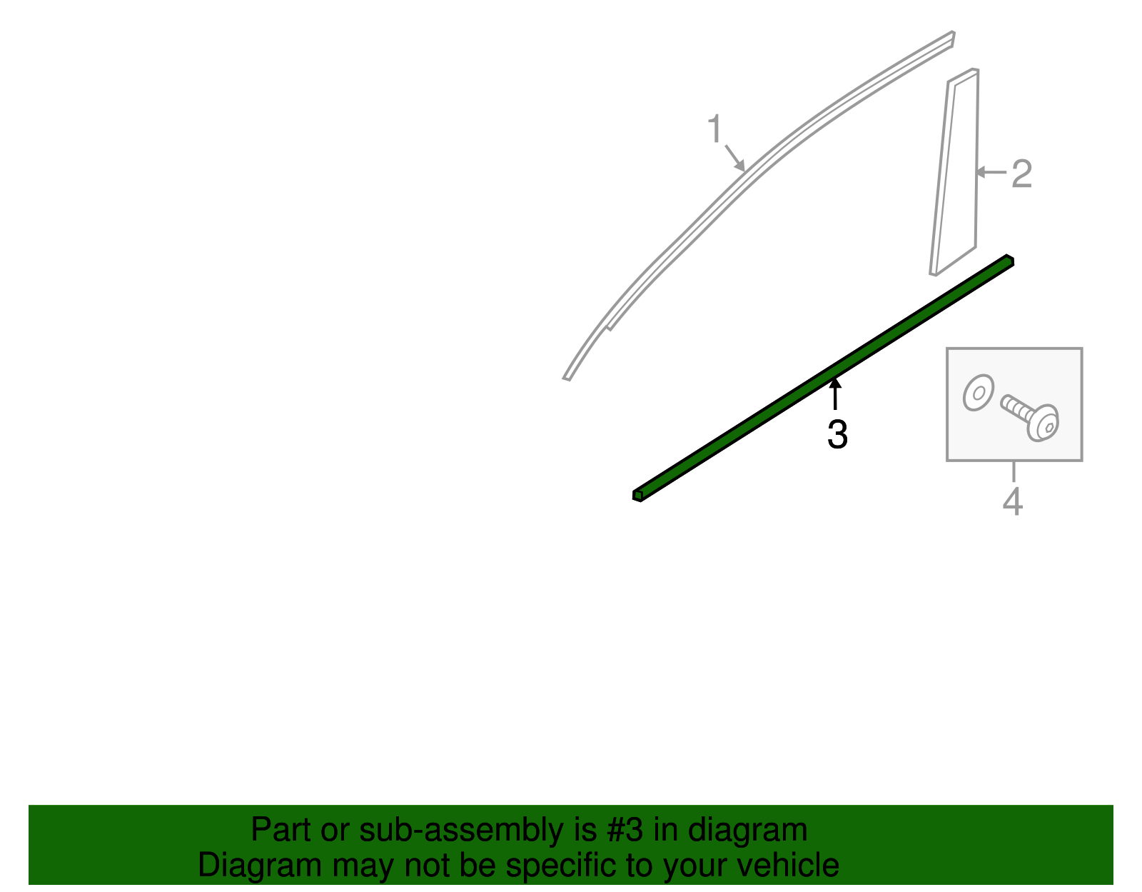82220-F2000 - Belt Molding 2017-2018 Hyundai Elantra | Hyundai ...