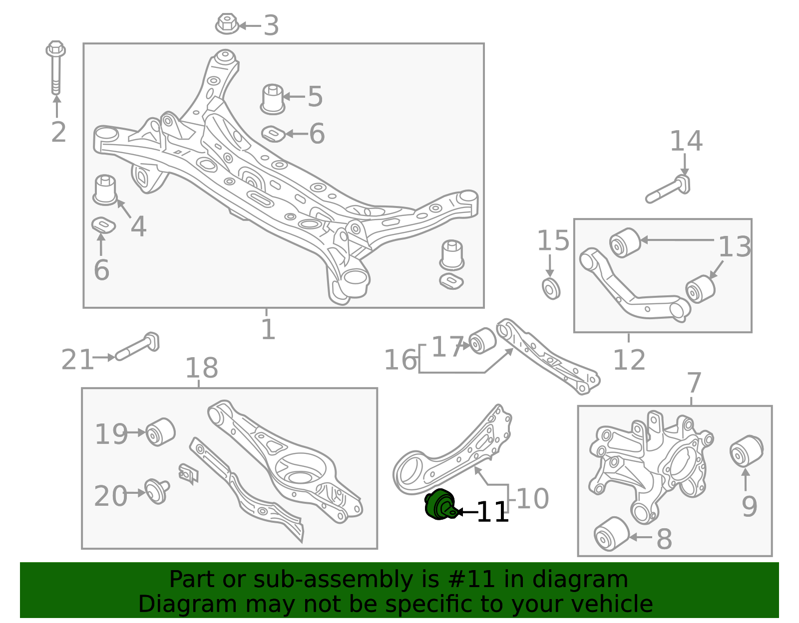 Trailing Arm Bushing 55290-C2200 | MotorMotor