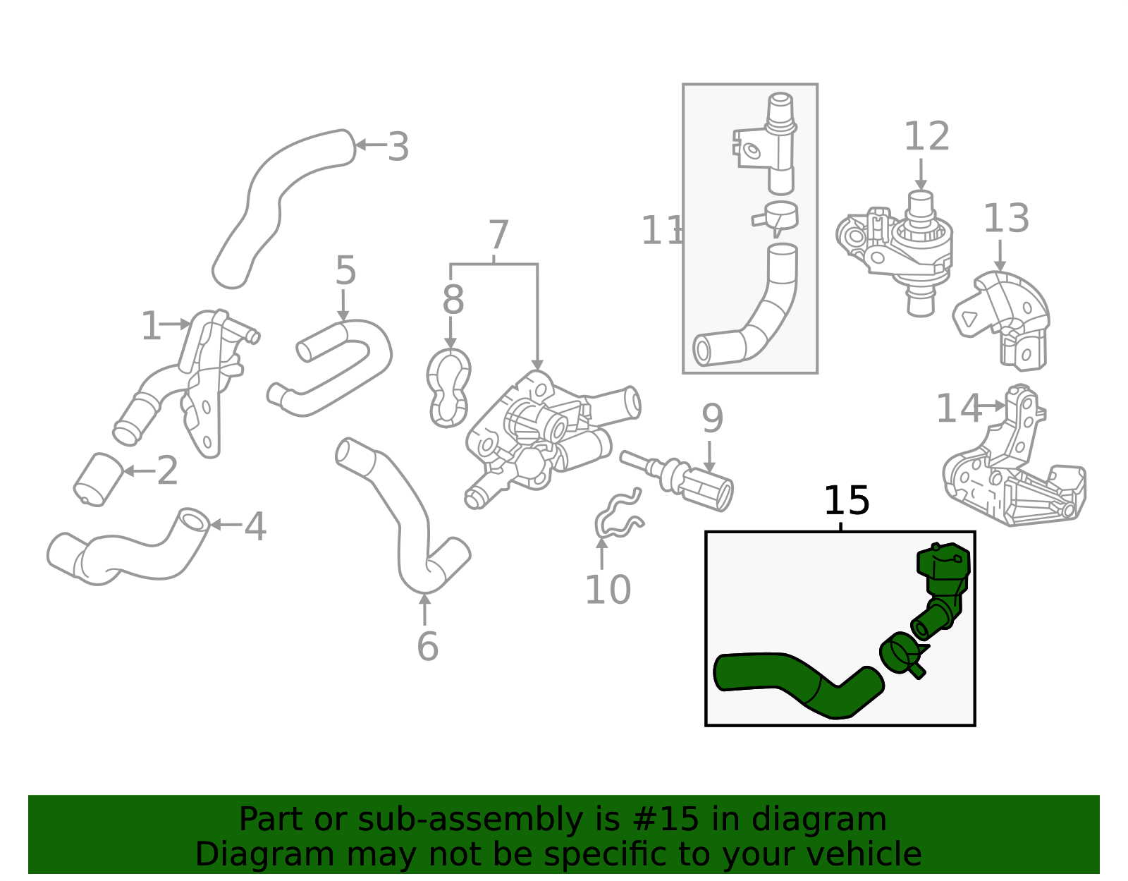 HVAC Heater Hose 16260-F2210 | Toyota Parts Center