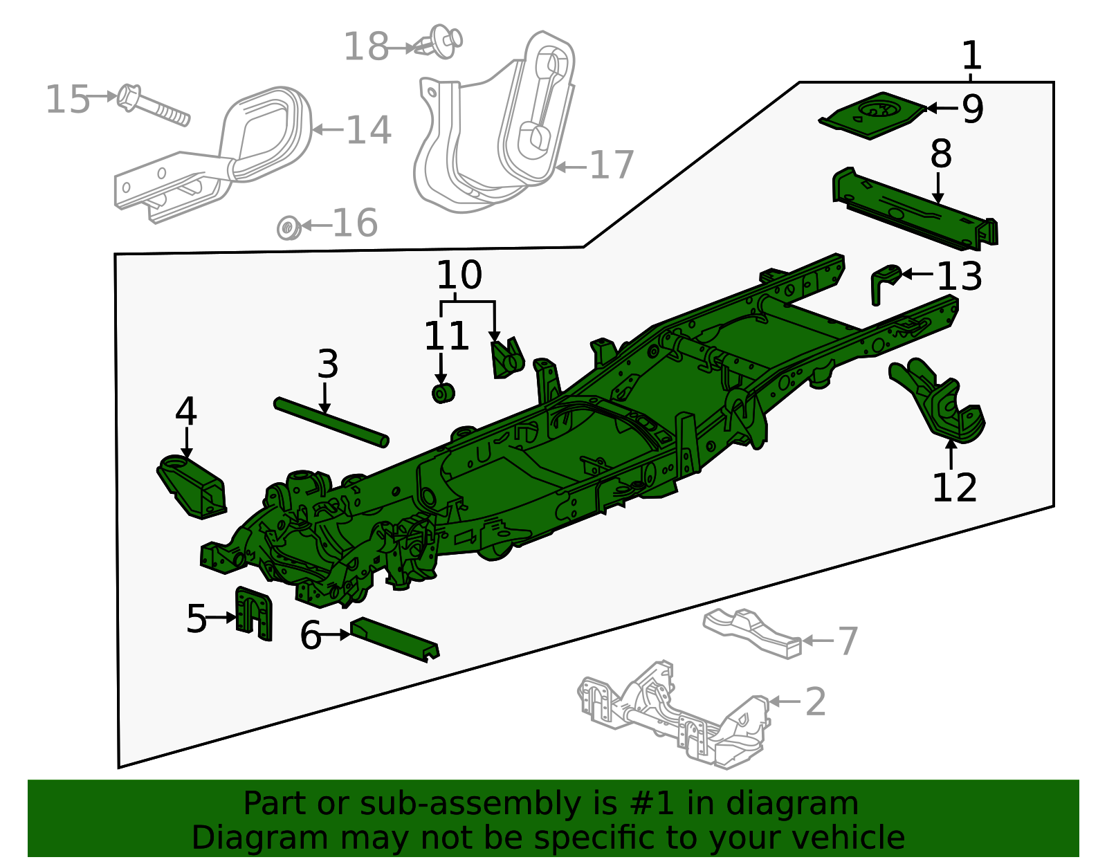 2021 GM F Frame 86800586 | GM Parts Center