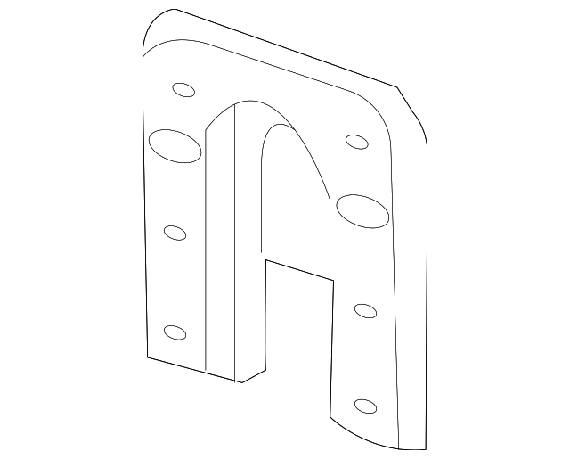 2020-2025 GM (Replaces 84608604) Bumper Impact Bar Bracket 85664314 GM ...