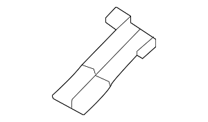 86555-P2000 - Molding Extension Side Reinforced 2021-2024 Kia Sorento ...