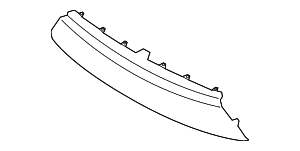 Genuine Toyota Grille Molding part# 53114-WB003 for 2016-2018 Toyota ...