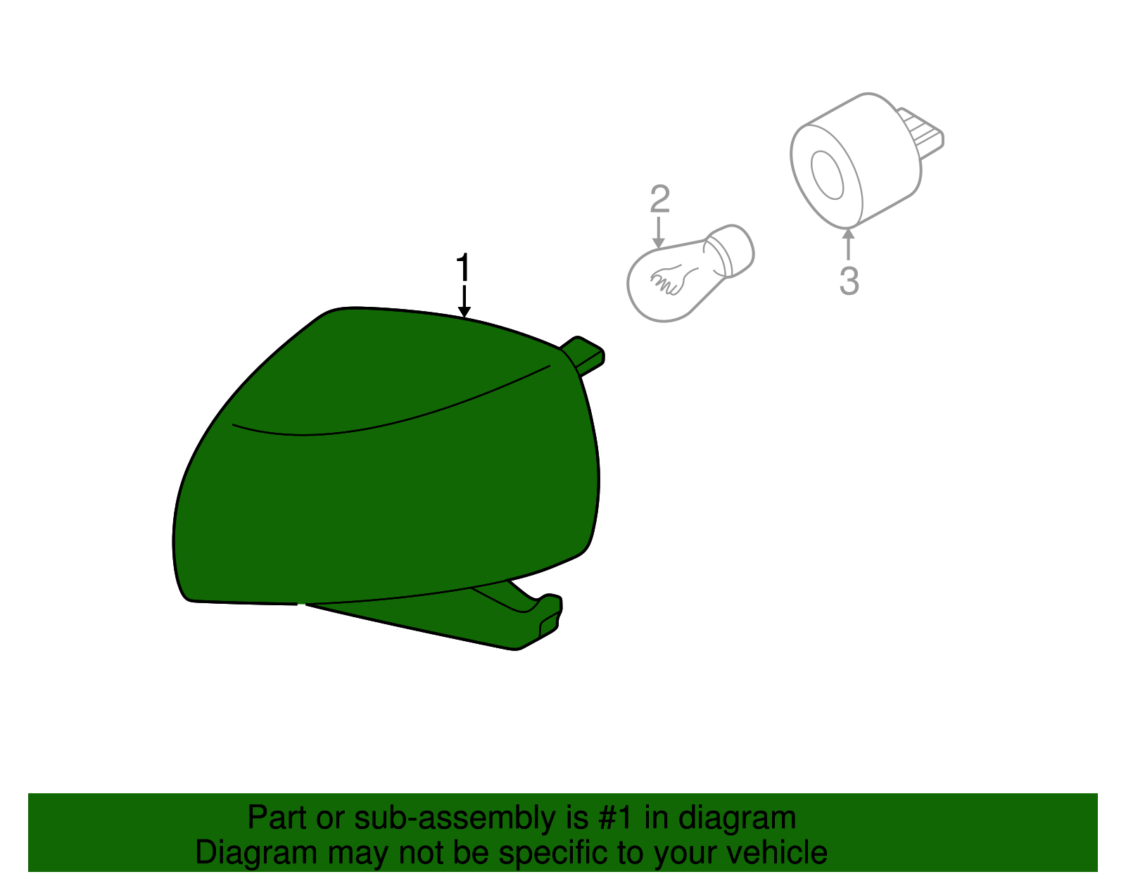 Genuine Park/Turn Lamp for 2004-2006 Volvo S80 | Part# 30655422 | Over ...