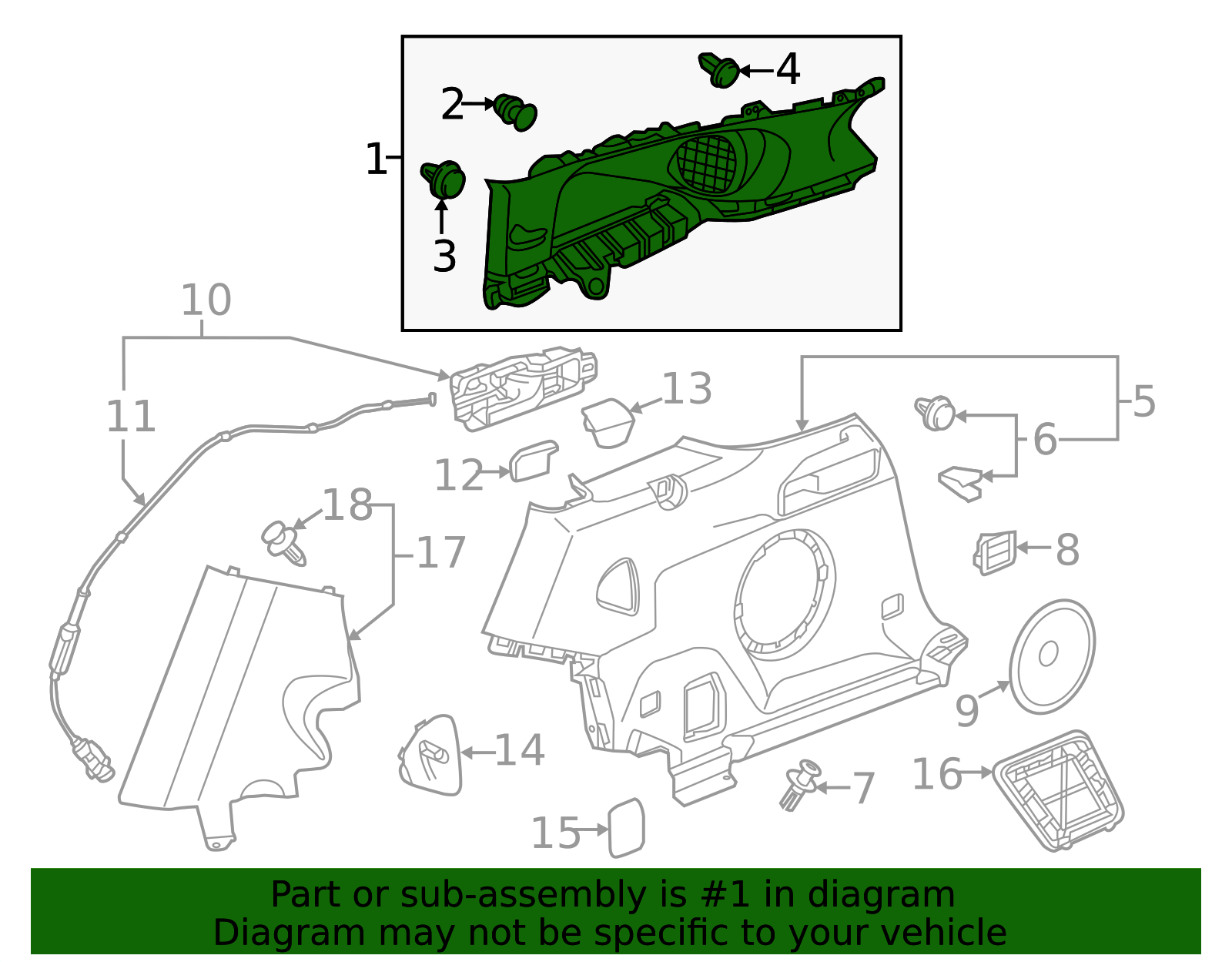 84181-TX4-A12ZA - High-Quality Interior Quarter Panel Trim Panel for ...