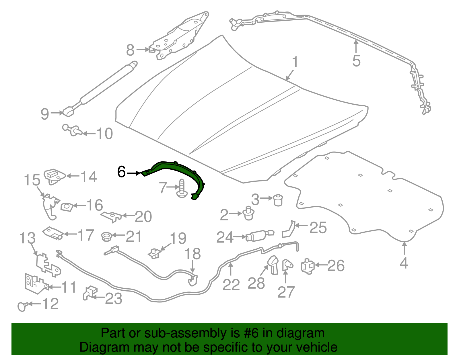 2016-2023 Jaguar Front Deflector T2H2694 | JaguarParts.com