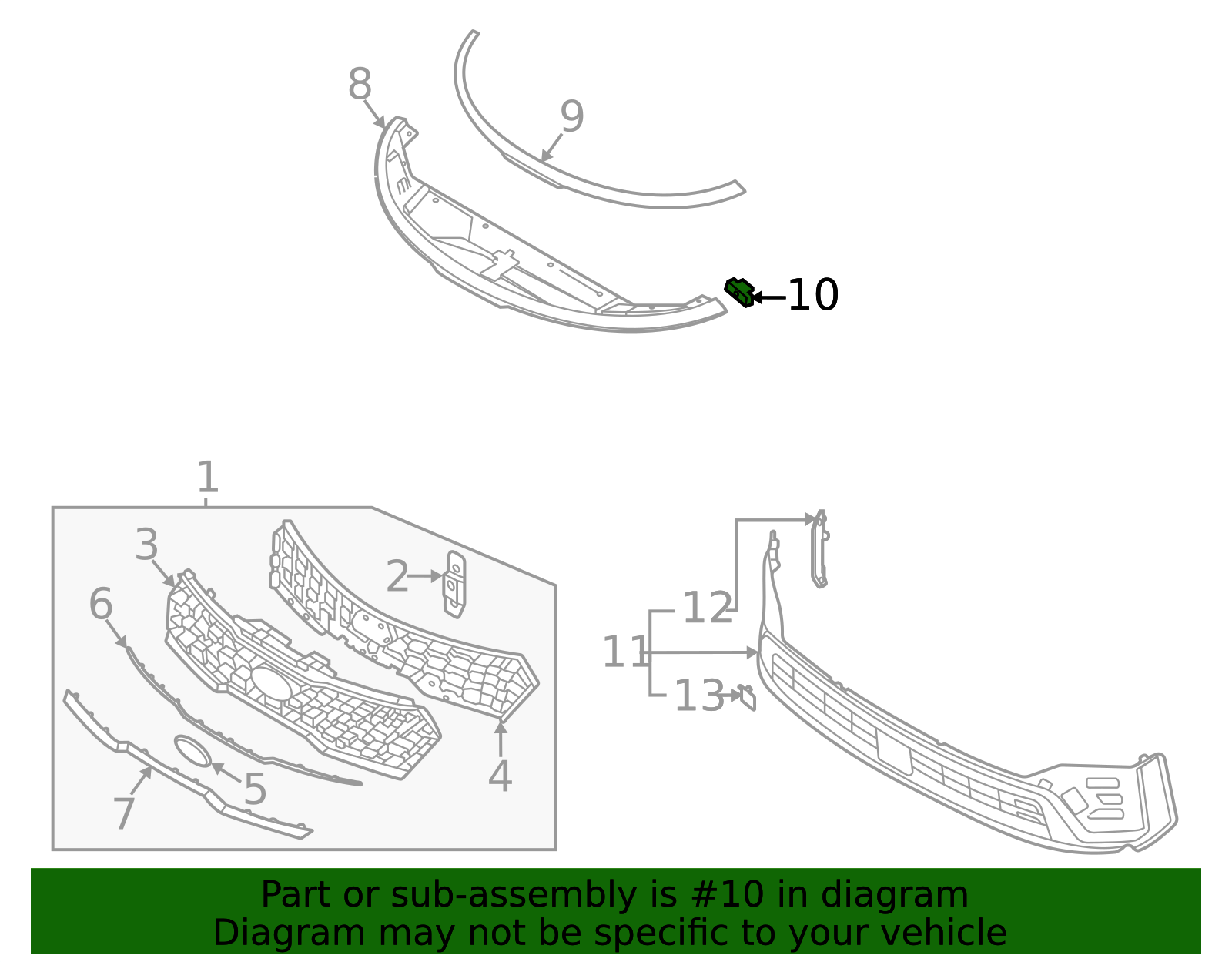 86526-P2001 - Radiator Support Access Cover Bracket 2021-2024 Kia ...