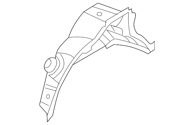 2004-2011 GM Inner Wheelhouse 96984207 | Courtesy Parts