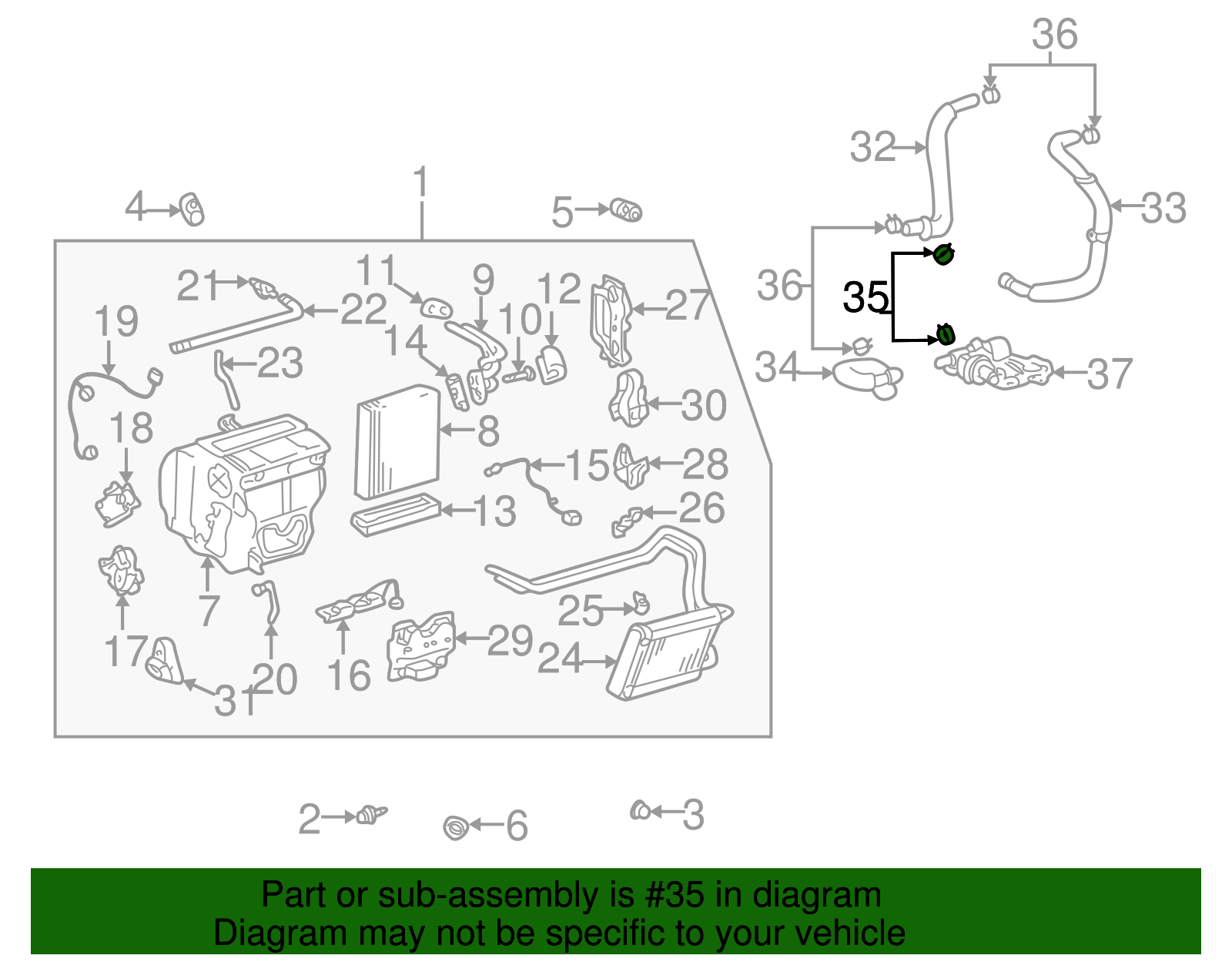 90467-24002 - Heater Hose Clamp - 2001-2003 Toyota Prius | OEM Genuine ...