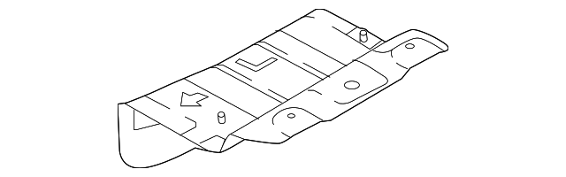 2017-2020 Kia Cadenza 2017-2020 Kia Cadenza - Heat Shield 28795-F6000 ...