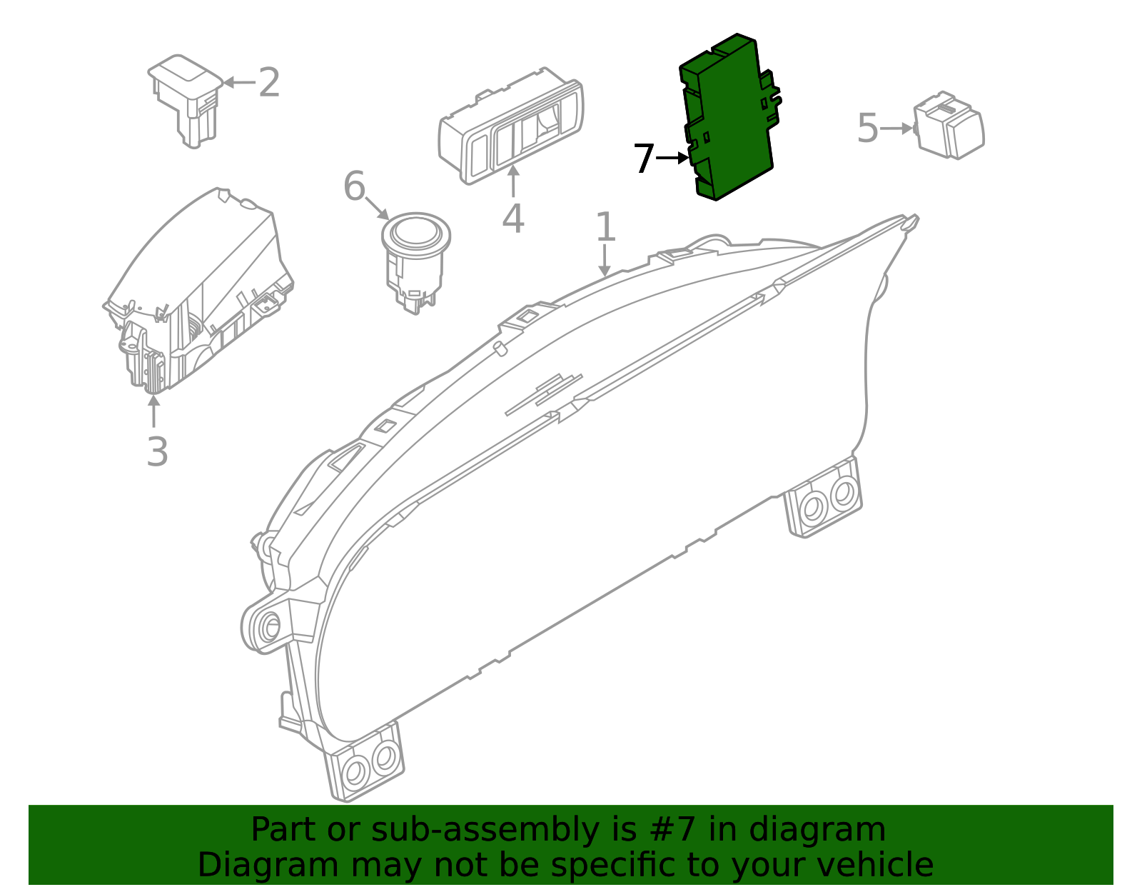 2020-2024 Lincoln Aviator Heater Control LC5Z-19980-LA | Miracle Ford Parts
