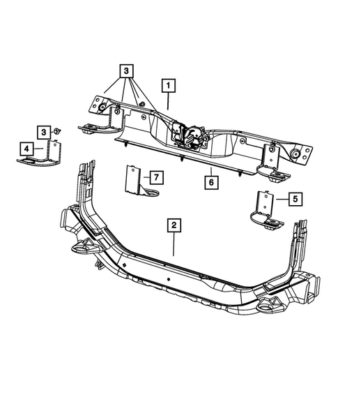 Radiator and Related Parts; Charge Air Cooler for 2010 Jeep Patriot ...