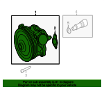 2010-2025 Jaguar Water Pump Assembly AJ813909 | OEM Parts Online