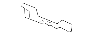 53852-06040 - Fender Liner Pad - 2012-2014 Toyota Camry | Nucar Toyota ...