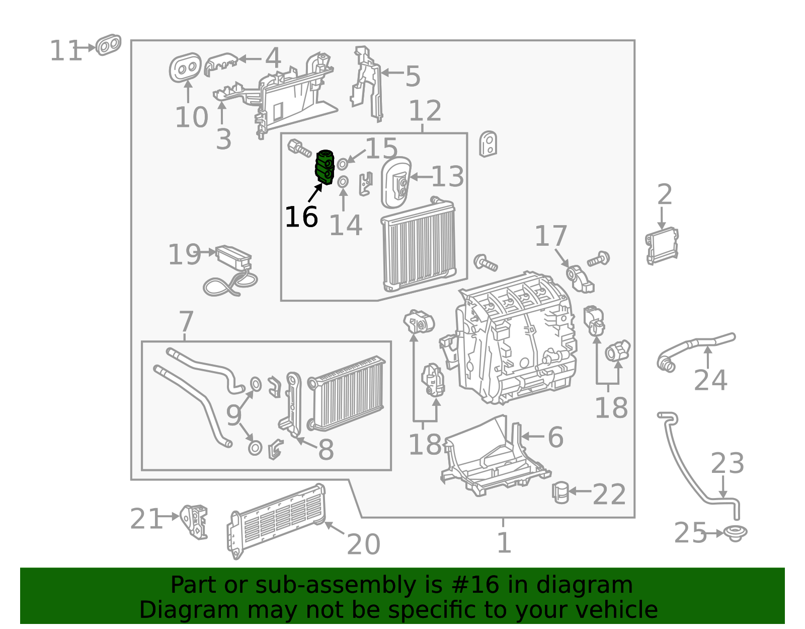 88515-F4020 - High-Quality A/C Expansion Valve for 2018-2022 Toyota C ...
