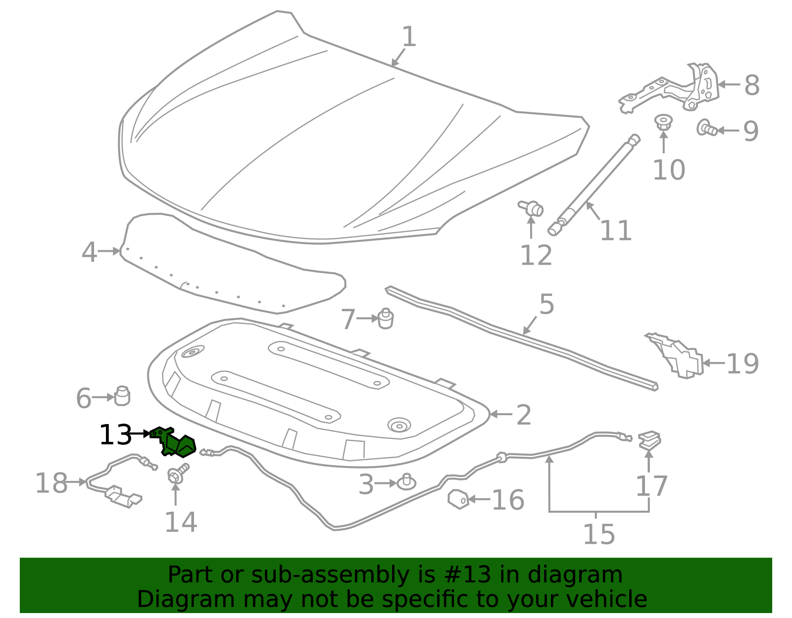 84978403 - Lock 2019-2026 Chevrolet Blazer | GM Parts Center