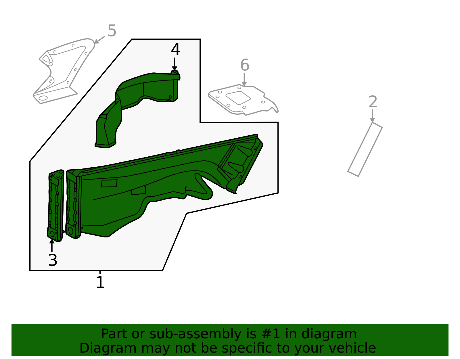 2009-2011 Mercedes-Benz G 55 AMG® Wheelhouse Assembly 463-620-38-50 ...