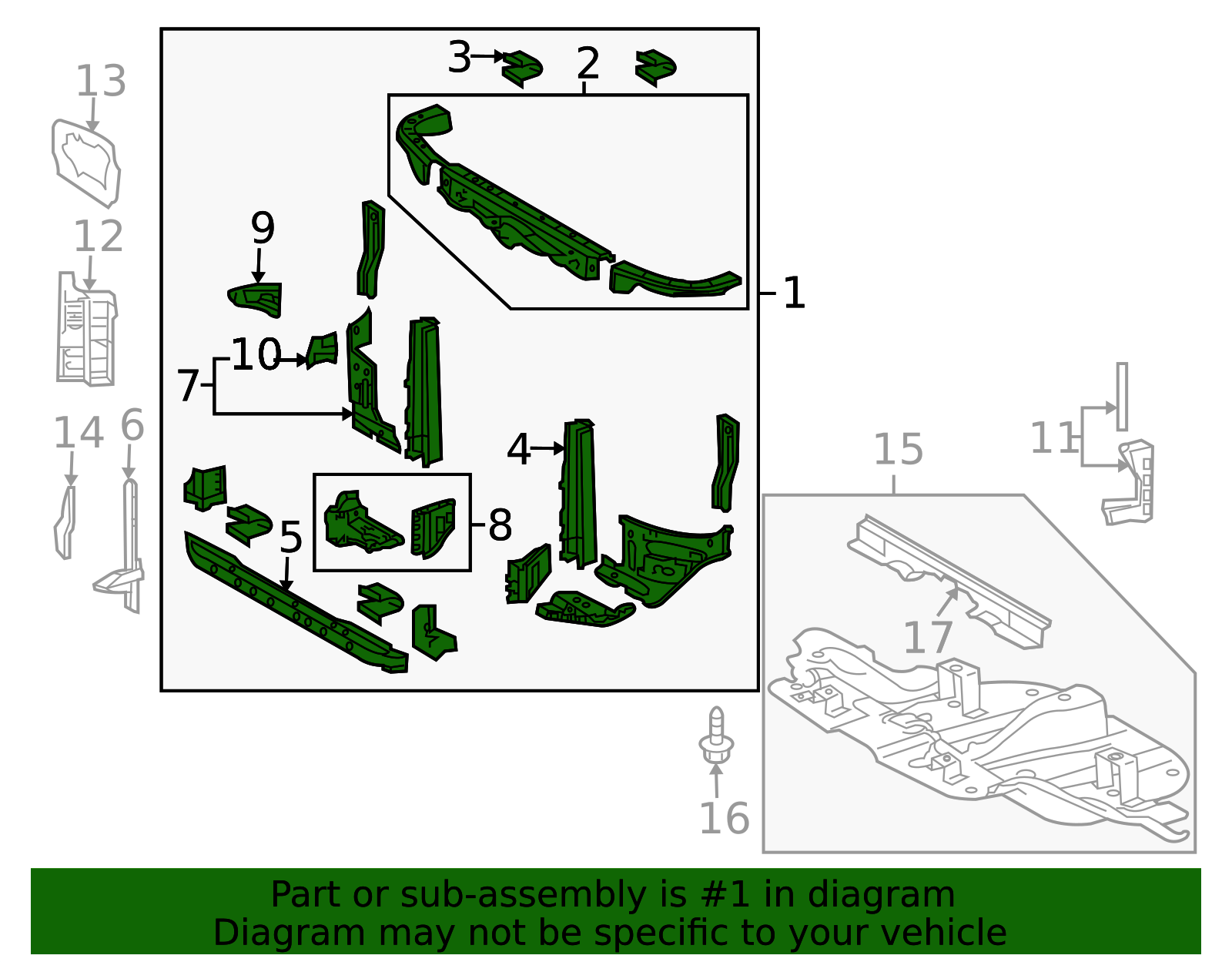 53201-0C071 - Radiator Support - 2007-2022 Toyota | OEM Genuine Toyota ...