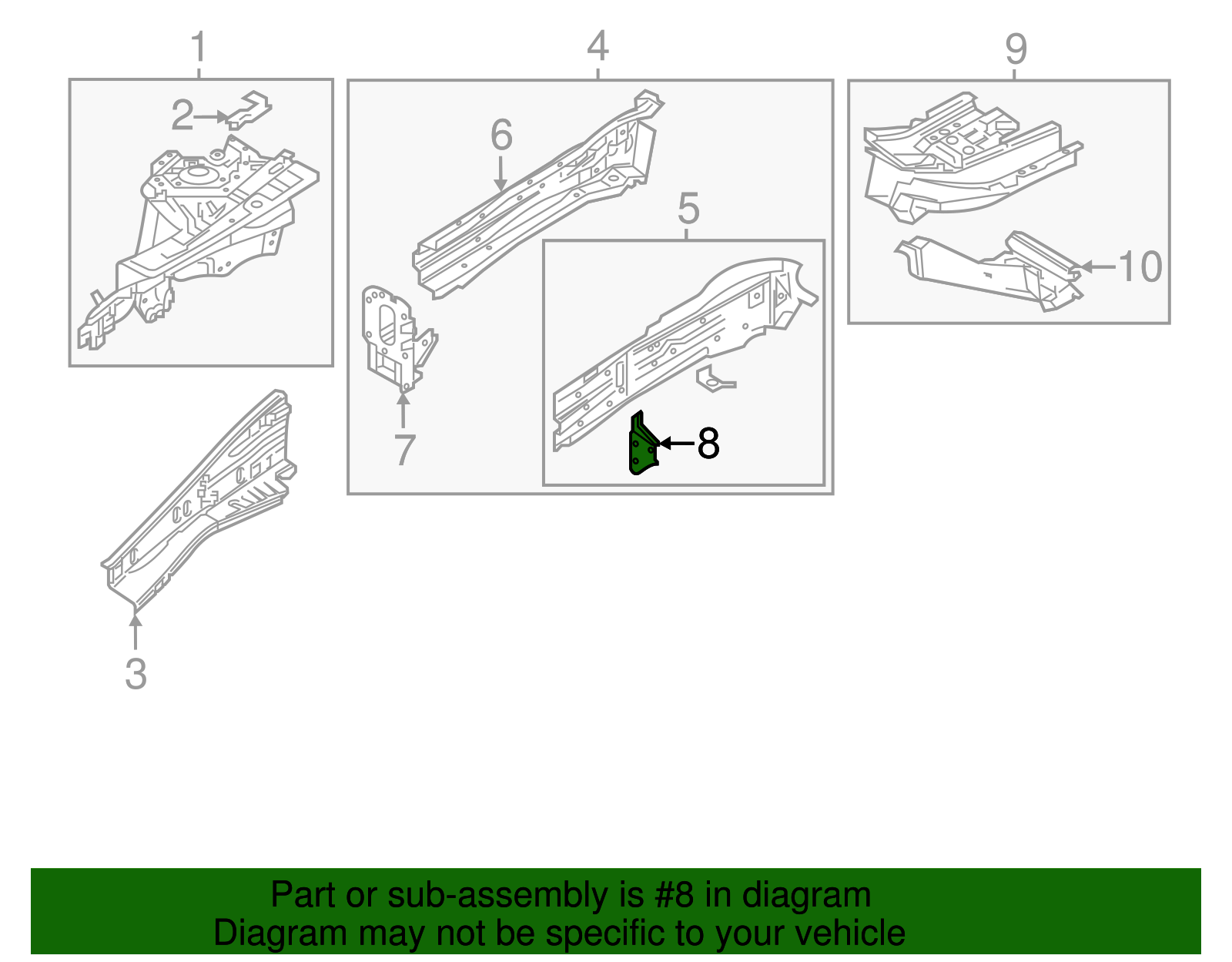 2013-2025 Mazda Bracket Left Lamp KD53-54-12XB | RealMazdaParts.com