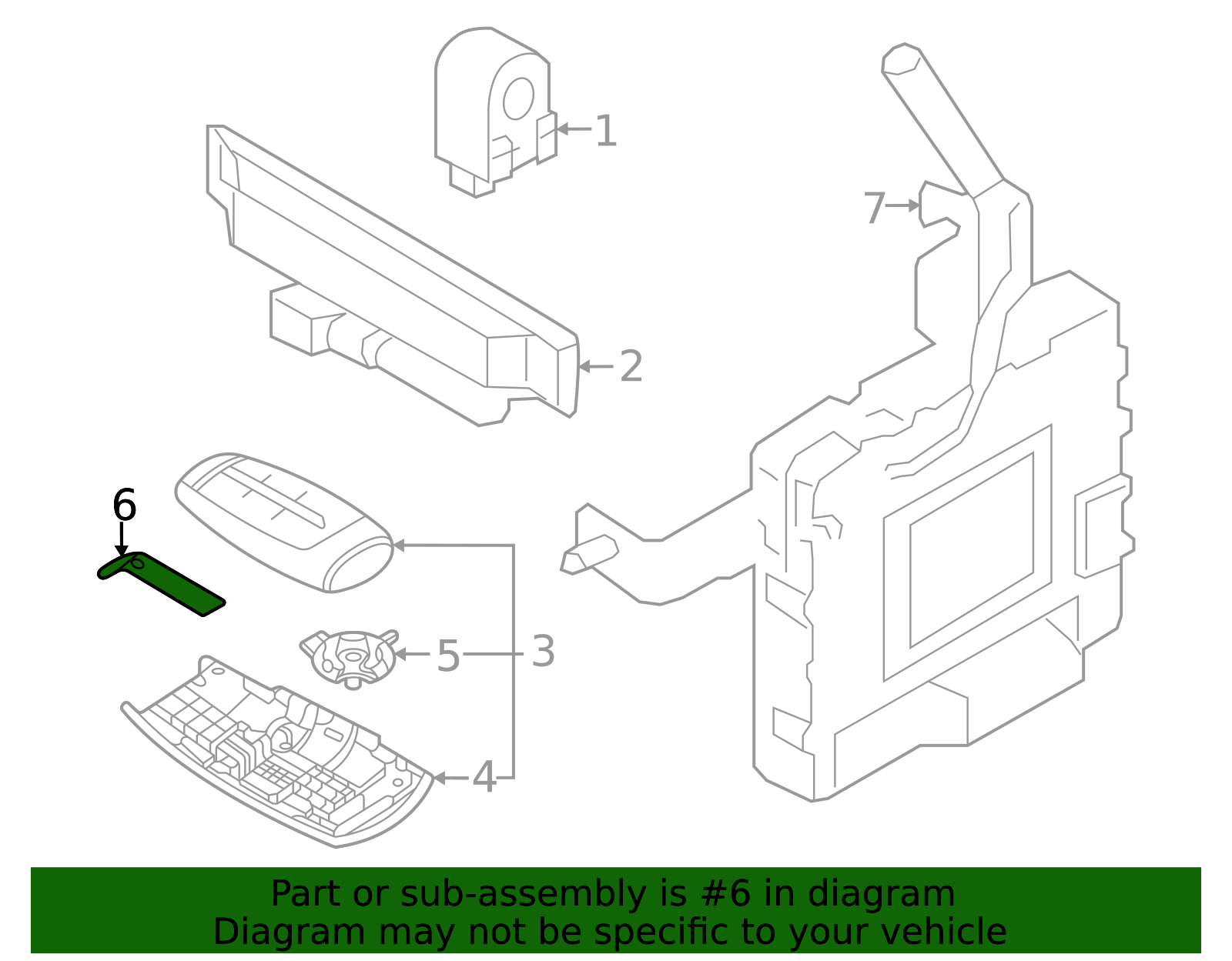 81996-AR000 - High-Quality Key for 2023-2025 Genesis Electrified GV70 ...