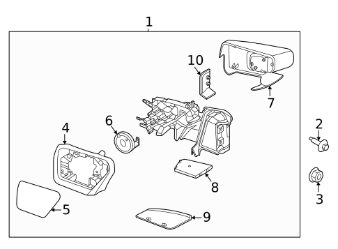 Outside Mirrors for 2024 Ford F-150 | TascaParts.com