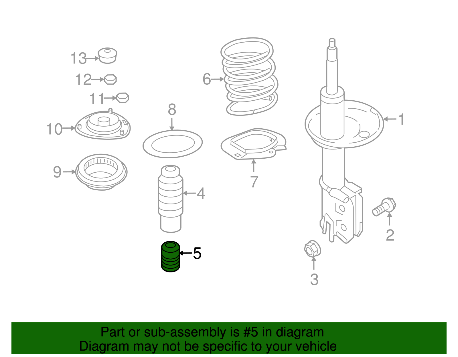 54626-3S000 - Hyundai Bumper 2010-2015 Hyundai | Performance Auto Parts