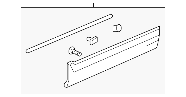 75312-TLC-A01 - 2017-2022 Honda CR-V - Garnish Assembly R Front Door ...