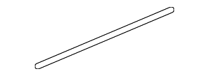 75317-TLA-A01 - Lower Molding Seal Strip | All Discount Parts Store