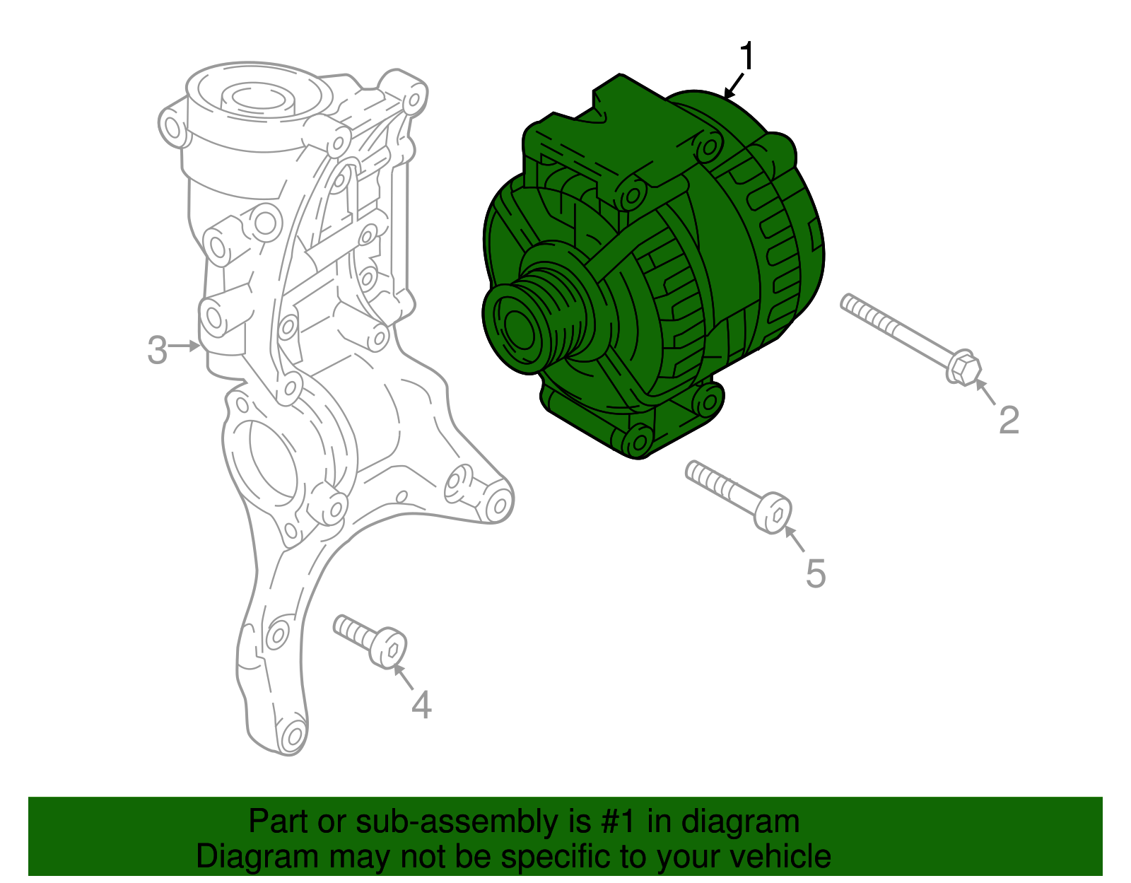 06K-903-026-L - Volkswagen Alternator 2018-2025 Volkswagen ...