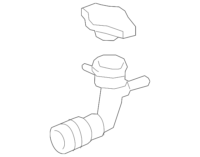 16897-F0051 - 2018-2024 Toyota - Engine Coolant Filler Neck | Nucar ...