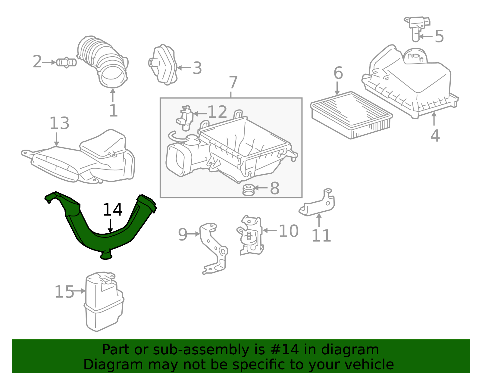 17751-0P160 - Inlet Tube 2012-2018 Toyota | Norm Reeves Toyota Dallas Parts