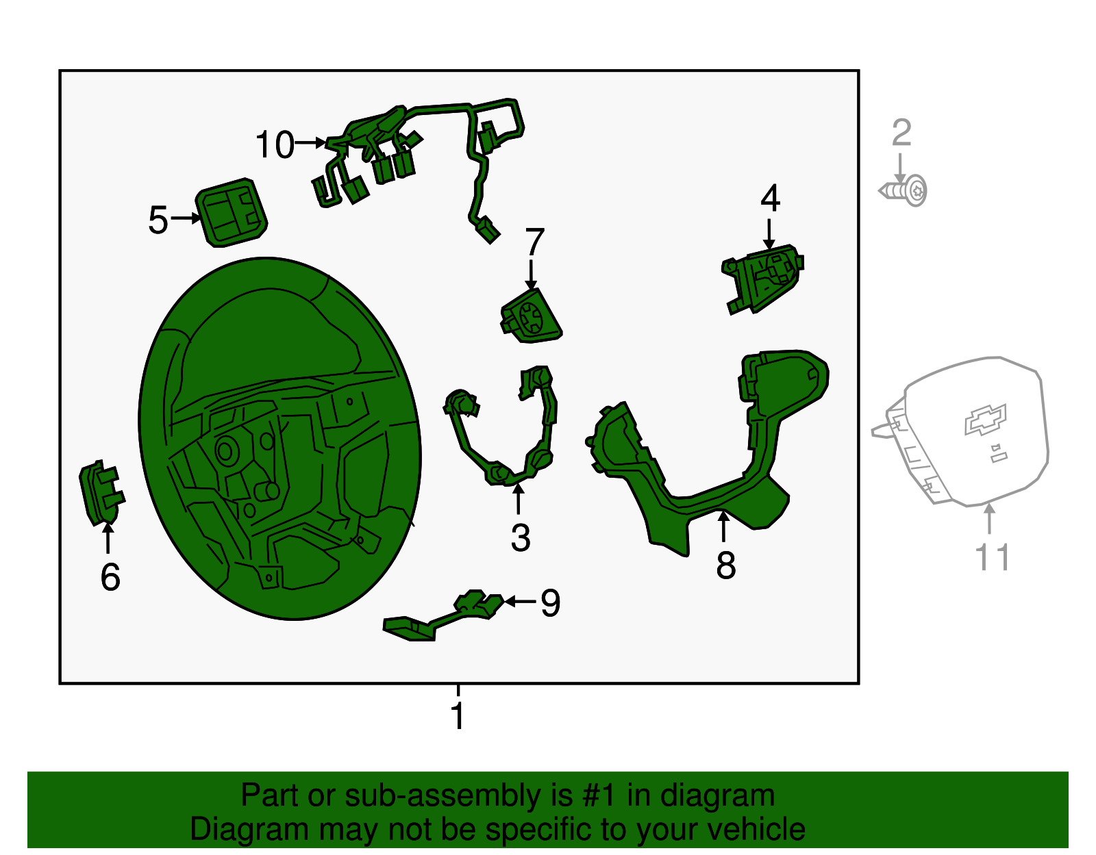 84508167 - 2019-2022 Chevrolet Traverse - Wheel | Partners Chevy