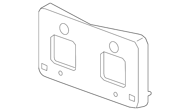 2016-2018 Chevrolet Malibu Front License Plate Bracket 23317838 | Shop ...