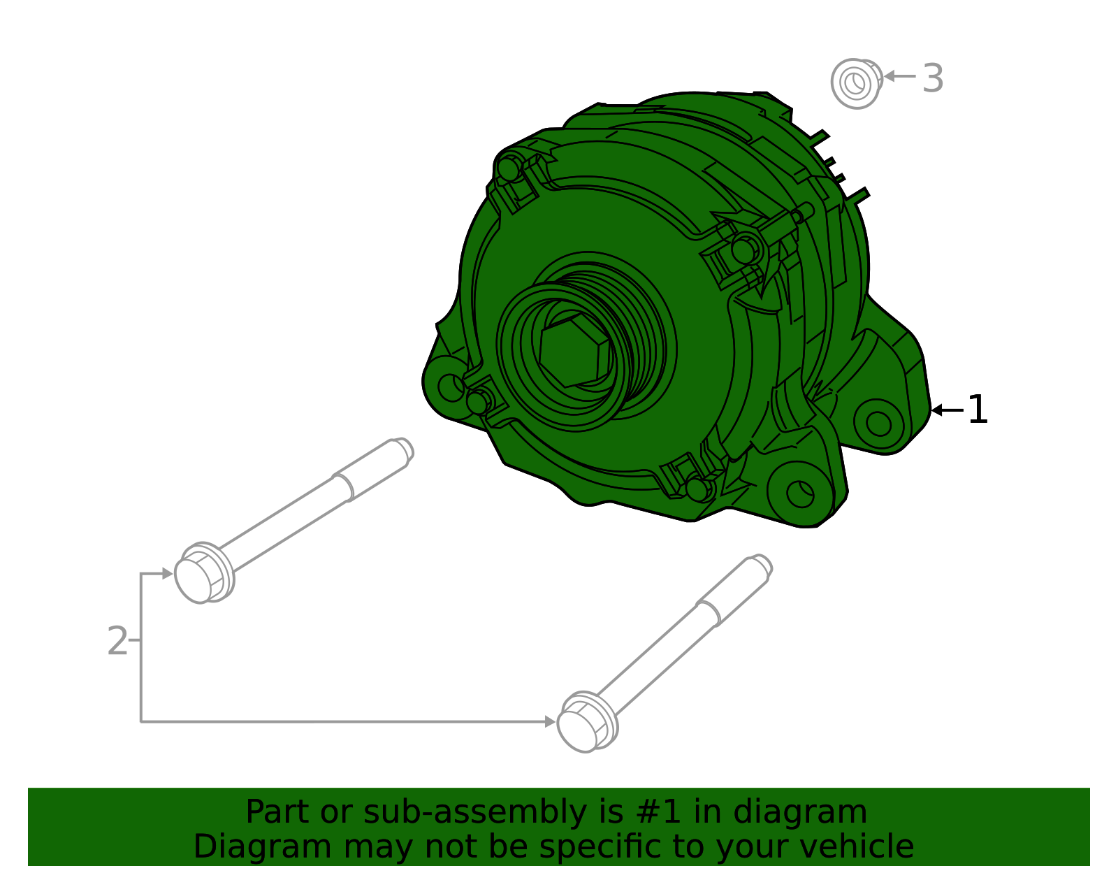 2019-2024 Ram 1500 Generator 68422277AC | Mopar Parts Canada