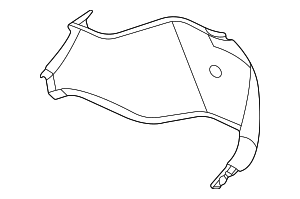 2020-2025 Nissan Sentra Lower Quarter Trim 84941-6LE0A | My Nissan Part