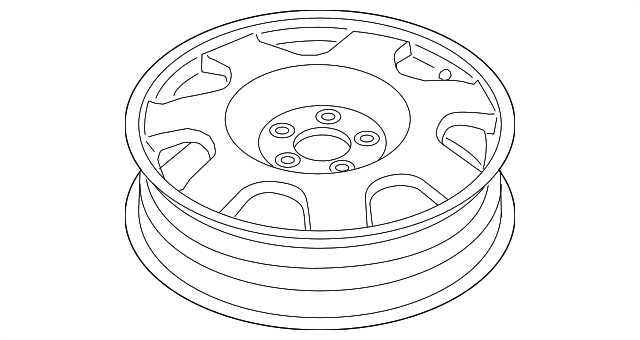Compact Spare | FR3Z-1007-G | Walls' Ford Parts