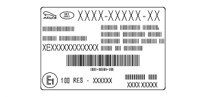 2019-2021 Land Rover Range Rover Sport | Battery Label | LR115900 ...