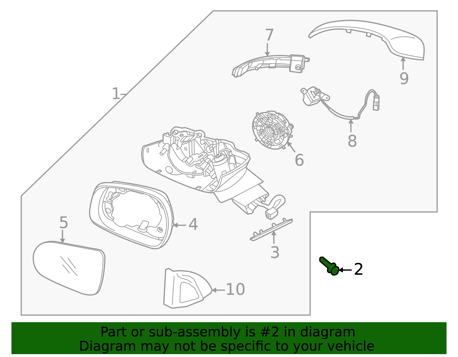 11250-06166B - Mirror Assembly Mount Bolt 2004-2025 Kia | Kia.Parts Store